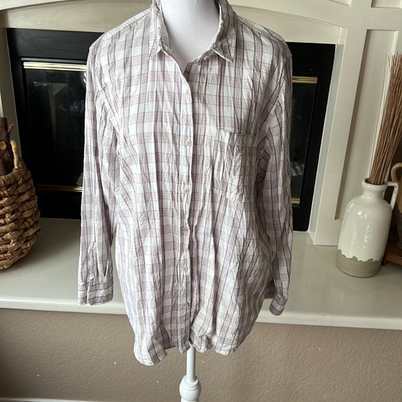 Universal Thread | Tops | Universal Thread 0 Cotton Plaid Button Down | Poshmark